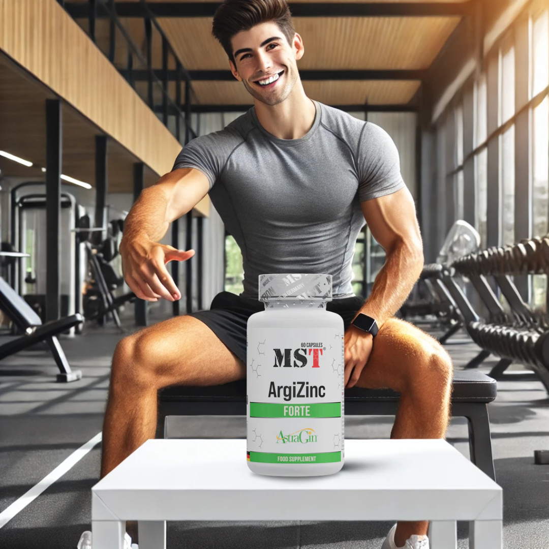 MST ArgiZinc Forte – Complejo premium con L-arginina y zinc