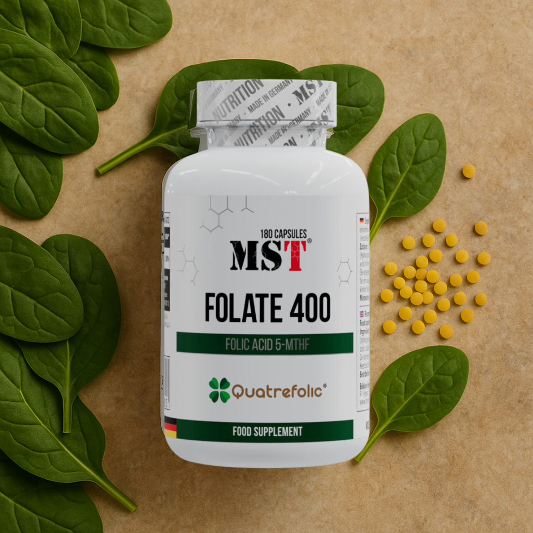 MST® FOLATE 400 QUATREFOLIC® kaufen | Aktives Folat 5-MTHF B9 | Bester