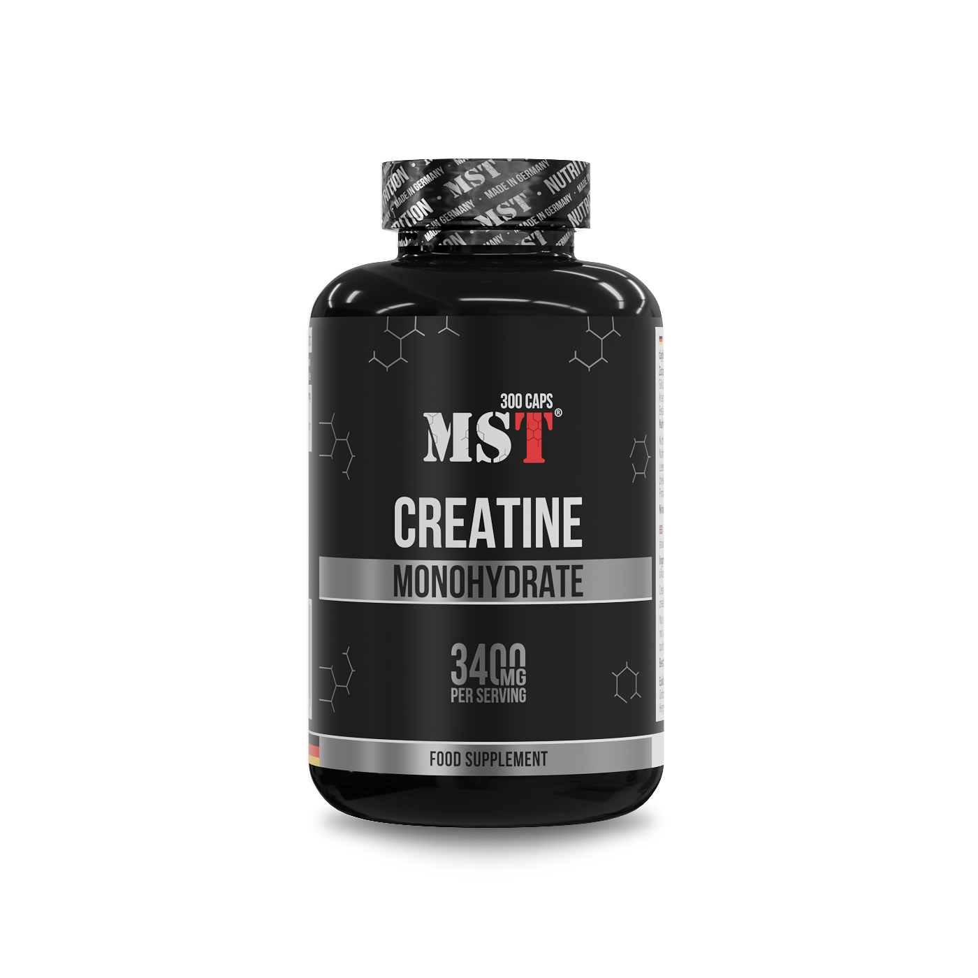 Creatine Monohydrate 300 Kapseln – Hochwertiges Creatin